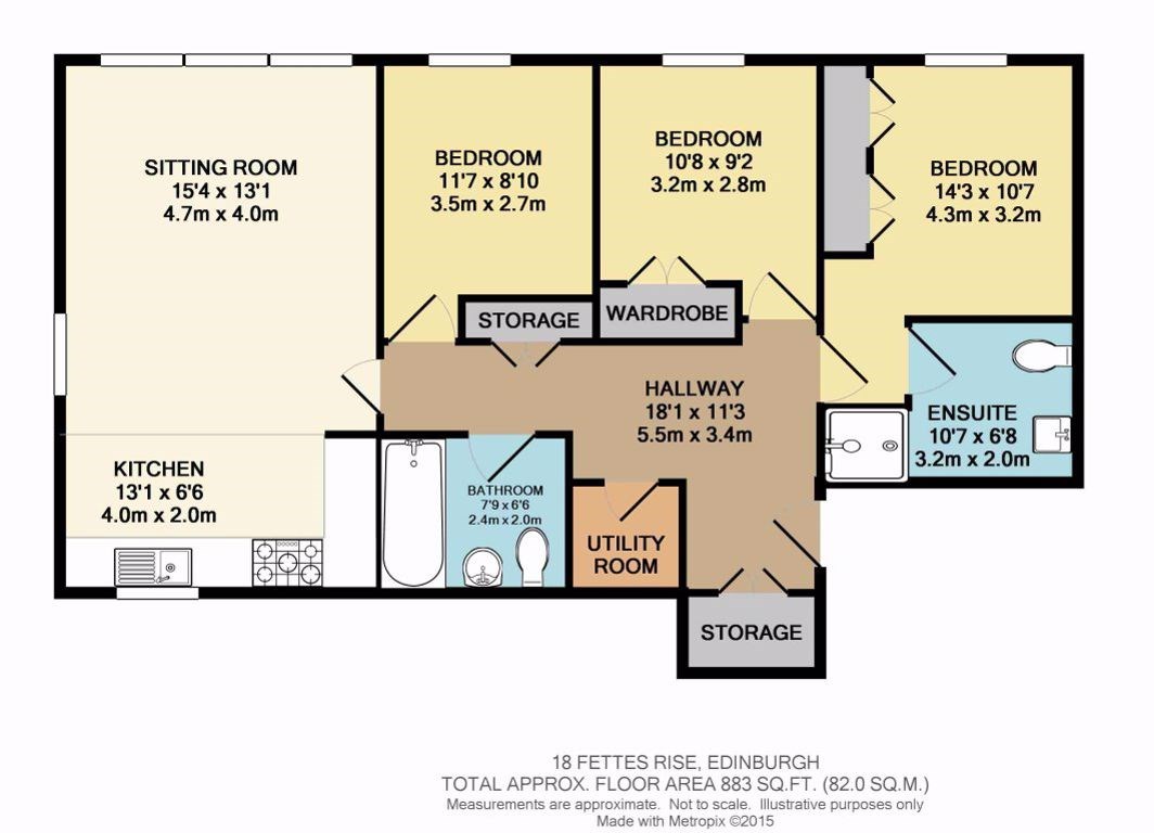 Property to rent in Fettes, EH4, Fettes Rise properties from Citylets ...