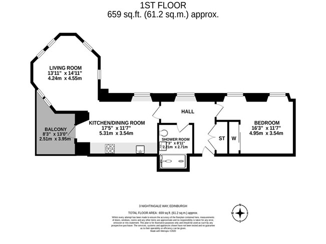 Property to rent in City Centre, EH3, Nightingale Way properties from ...